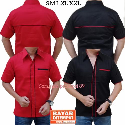 Jual KEMEJA SERAGAM POLOS - KEMEJA KOMUNITAS - KEMEJA KERJA LAPANGAN ...