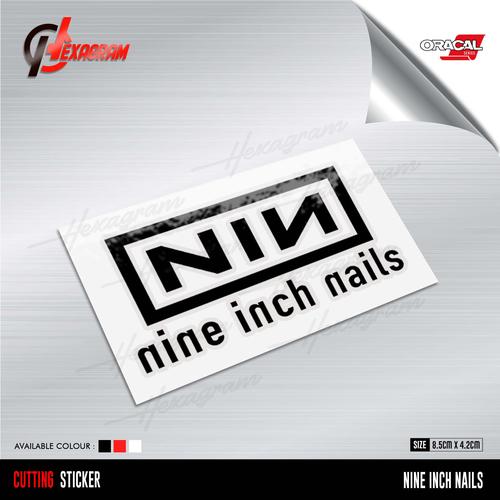 Jual Cutting Sticker Nine Inch Nails Logo | Stiker Nine Inch Nails ...