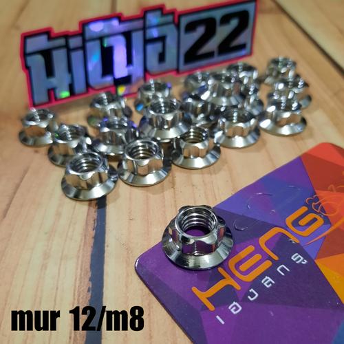 Jual probolt mur 12 M8 stainless blimbing tipis by Heng thailand new ...