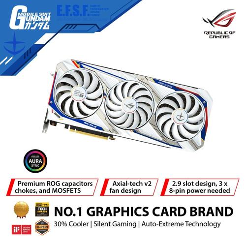 Jual ASUS ROG Strix GeForce RTX 3080 GUNDAM EDITION OC 10GB GDDR6 ...