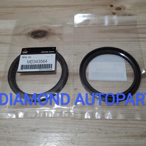 Jual SEAL CRANKSHAFT SEAL KER AS BELAKANG L300 DIESEL ORI MD343564 ...