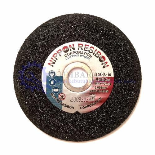 Jual CUTTING WHEEL 4 INCH BATU GERINDA POTONG 105 x 2 x 16 NIPPON ...
