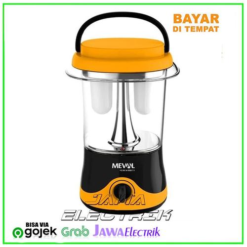 Jual Meval Lampu Emergency LED Rechargeable LED CAMPING LAMP 16 BRIGHT ...