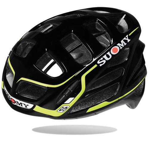Jual Helm Sepeda SUOMY GUN WIND S-LINE Helmet - BLACK/YELLOW - M - Kab ...