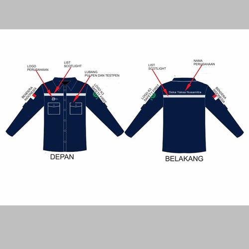Jual Kemeja PDL Perusahaan Setelan Custom - Kab. Bandung - Solva ...