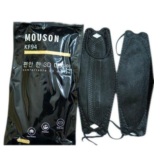 Jual MASKER KN 94 MOUSON PROTECTIVE 4 Ply 10 pc Black - Jakarta Utara ...