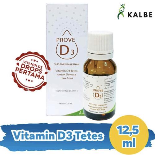 Jual Vitamin Prove D3 Drop 400 iu - Vitamin Tetes untuk Anak dan Dewasa ...
