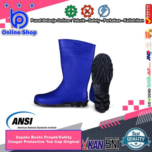 Jual Sepatu Boots Proyek/Safety - Cougar Protective Toe Cap Original ...