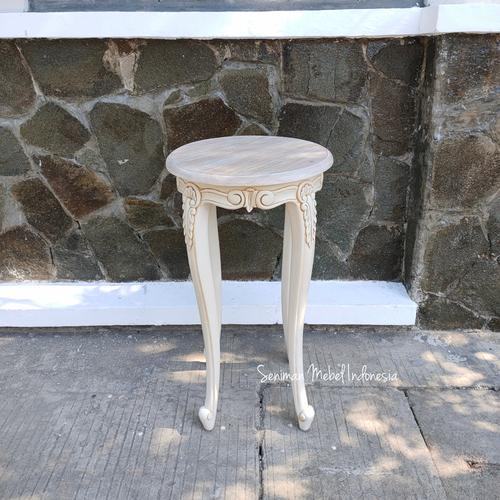 Jual meja bulat / meja bundar / meja antik / round table / meja sudut ...