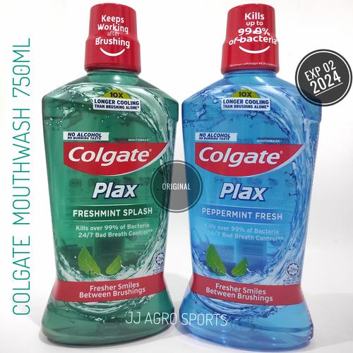 Jual Colgate Mouthwash 750ml Peppermint Obat Kumur - Kota Surabaya ...