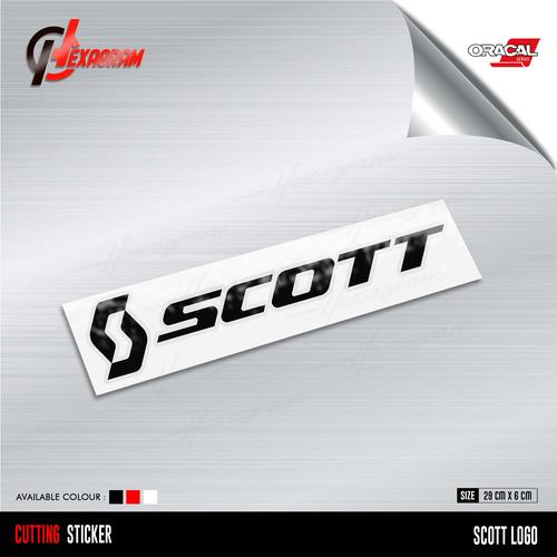 Jual Cutting Sticker Scott Logo Besar |Stiker Logo Scott | Logo Scott ...