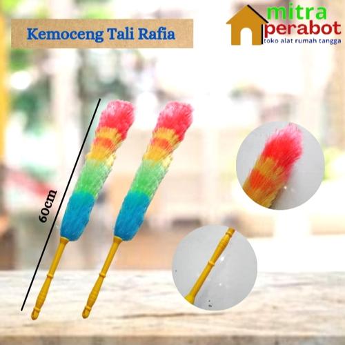 Jual Kemoceng Tali Rafia Duster Kemoceng Sulak Rainbow Plastik - Kab ...
