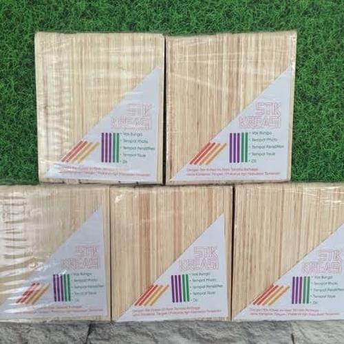 Jual Stik Kreasi / Stik Es Putih Polos Prakarya - Jakarta Timur - Noms ...