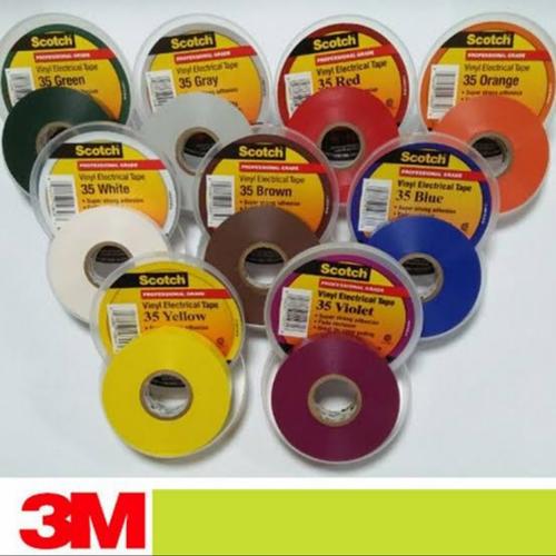Jual isolasi 3M scoth 35 vinyl 3M - Cokelat - Jakarta Pusat - TeN ...