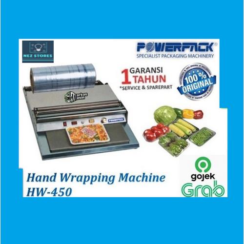 Jual Hand Wrapping Powerpack Mesin Pembungkus Buah-Buahan HW-450 - Kota ...