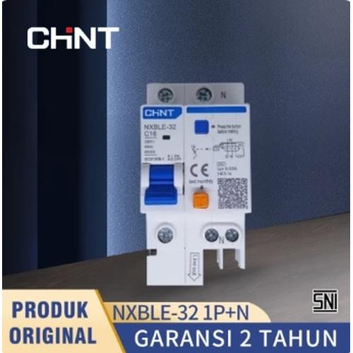 Jual RCBO + MCB Chint NXBLE-32 1P+N 16a, 32a 30mA - 16 Ampere - Kota Samarinda - KJA Lighting ...