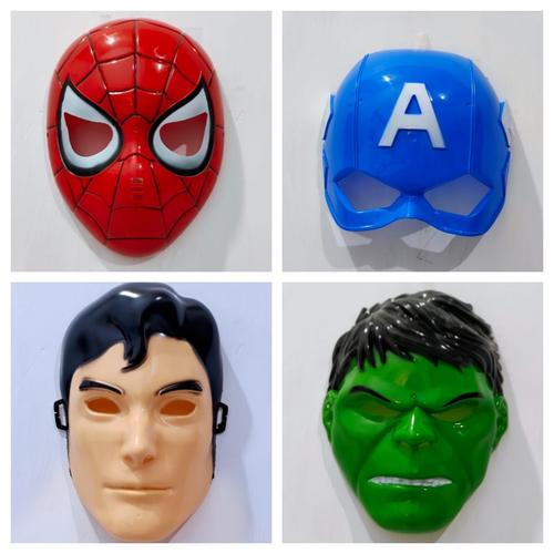 Jual topeng mainan anak-anak gambar Spiderman,Captain america,Superman ...