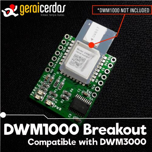 Jual DWM1000 Breakout UWB RTLS for Arduino ESP8266 ESP32 Indoor ...