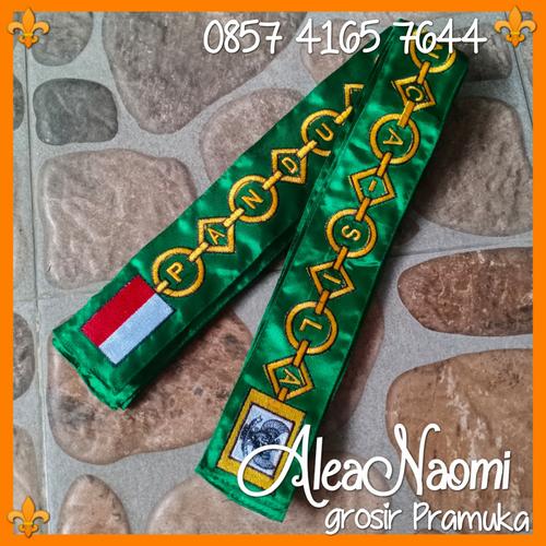 Jual Kendit BORDIR paskibraka Sabuk paskibra selempang kendit paskibra ...