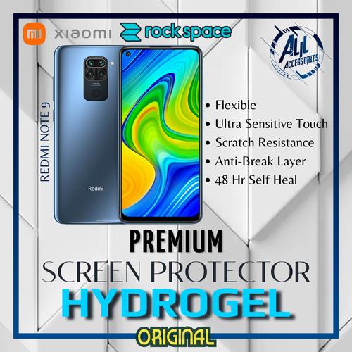 Jual Premium Hydrogel Redmi Note 9 Screen Protector Original Rock Space - MATTE, NON FULL - Kota ...