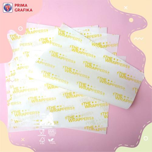 Jual Prima Grafika CUSTOM Kertas Roti 21 x 40 cm 1 Warna Kertas Bungkus ...