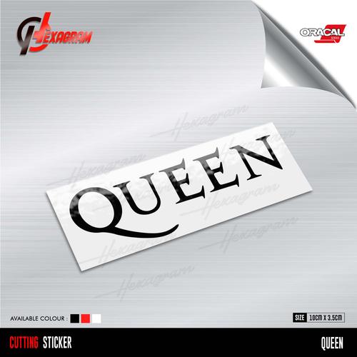 Jual Cutting Sticker Queen | Stiker Queen | Stiker Band | Queen - Kota ...