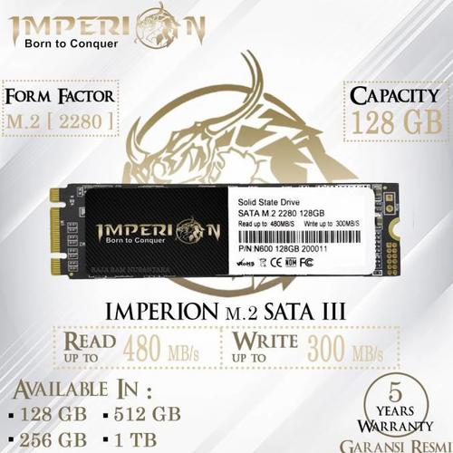 Jual SSD M2 Sata III Imperion / Midasforce 128GB, 256GB - 128 GB - Kab ...