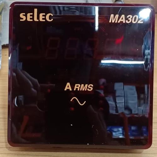 Jual Digital Ampere Meter 1Phase 2 Wire SELEC MA302 Selec 1p ...