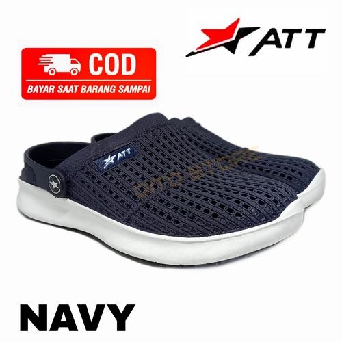 Jual sepatu sandal karet pria att sepatu santai pria murah ...