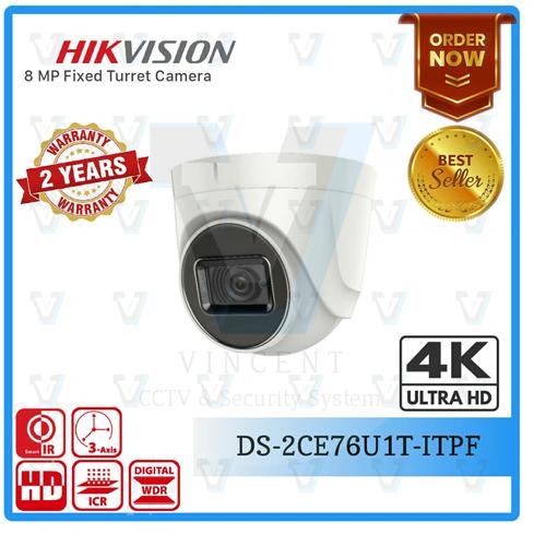 Jual CCTV HIKVISION HD 8MP DS-2CE76U1T-ITPF - Jakarta Barat - VINCENT CCTV | Tokopedia