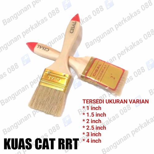 Jual KUAS CAT RRT 1"- 4" / KUAS CAT TEMBOK BAGUS / KUAS CAT MURAH - 1 ...