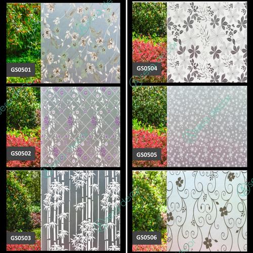 Jual Sticker Kaca / Stiker Kaca Sandblast Es Motif Lebar 90 cm - Kota ...