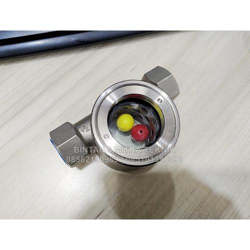 Jual SIGHT GLASS BALL INDICATOR SS304 1/2" - Kota Bandung - BINTANG ...