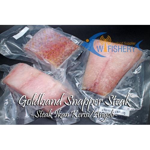 Jual Ikan Kerisi Angoli steak - Gold Band Snapper steak - 150-170gr ...