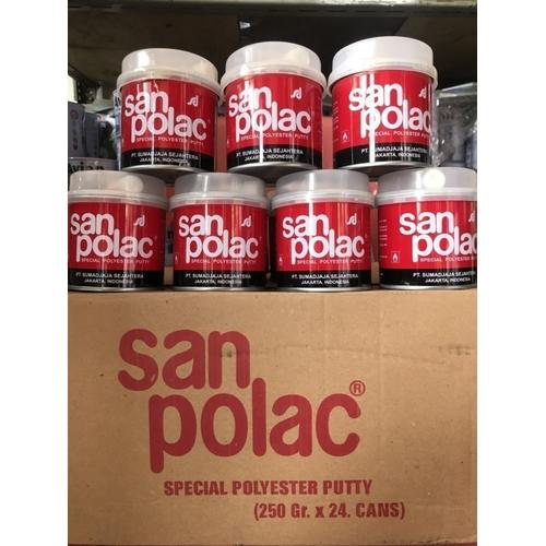 Jual Dempul Plastic Sanpolac Dempul sanpolak 250 gram 1/4 kg Dempul ...