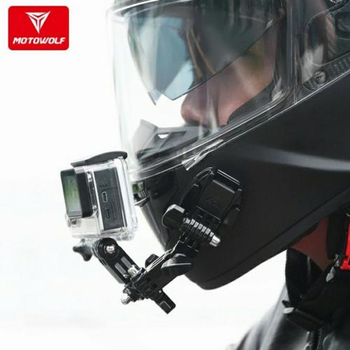 Jual bracket breket holder camera go pro HELM MOTOWOLF - Kota Tangerang ...
