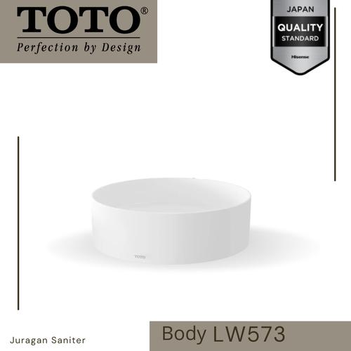 Jual Wastafel Meja Bulat TOTO LW573J Complete Set - Body Only - Jakarta ...