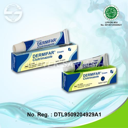 Jual DERMIFAR CREAM Ifars 5 gr clotrimazole Obat Jamur kulit - Kota ...