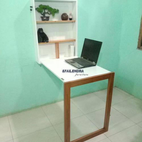 Jual Rio folding table/meja lipat dinding / lemari penyimpan - 60x15x80 ...