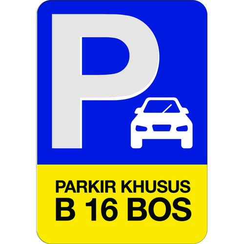 Jual RAMBU PARKIR KHUSUS TAMU UKURAN 30x40CM CUSTOM - Kota Bekasi - FPM ...