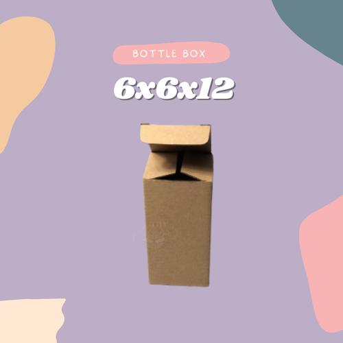 Jual BOTTLE BOX 6x6x12 / DUS KEMASAN BOTOL / PACKAGING BOTOL ...