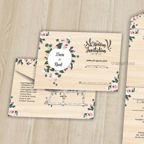 Jual undangan pernikahan/undangan nikah unik - Jakarta Pusat ...