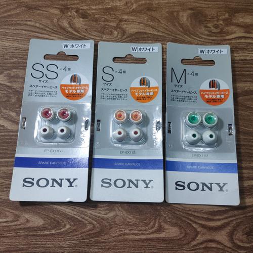 Jual SONY HYBRID Japan Original EP-EX11 Eartips Earpiece Deep & Thick ...