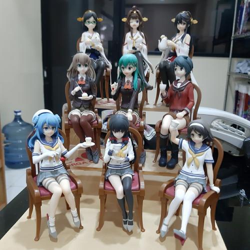 Jual figure anime girl kancolle tea party (set) - Kota Denpasar ...