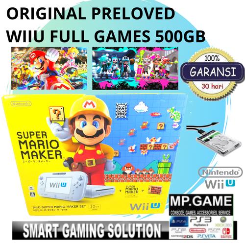Promo NINTENDO WII U/ WII--U/ WIIU LIMITED EDITION FULL GAMES 500GB ...