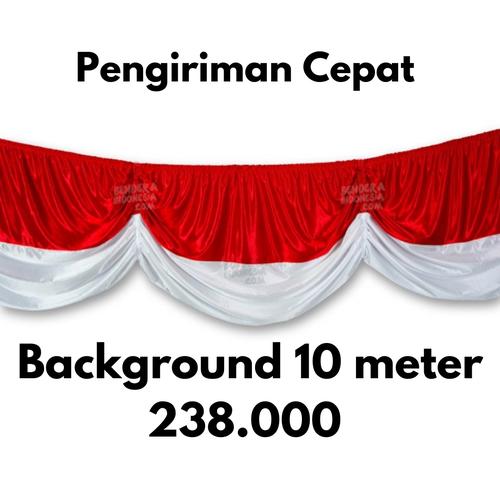 Jual Background merah putih 10 meter - Jakarta Timur - Bendera ...