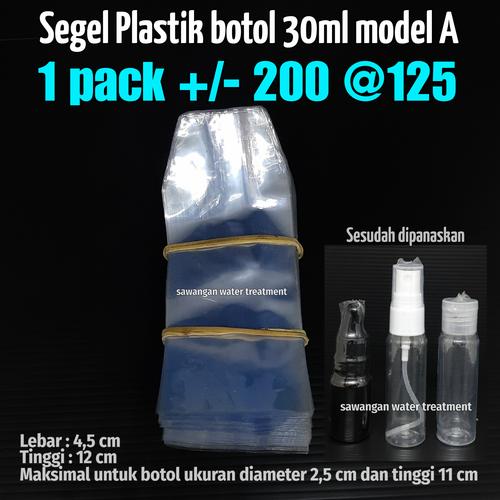 Jual Segel plastik botol 30 ml Model A / segel plastik Model A botol ...