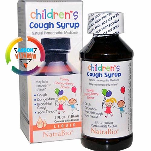 Jual NatraBio Children Cough Syrup 120 ml Natra Bio Batuk Sirup Anak ...