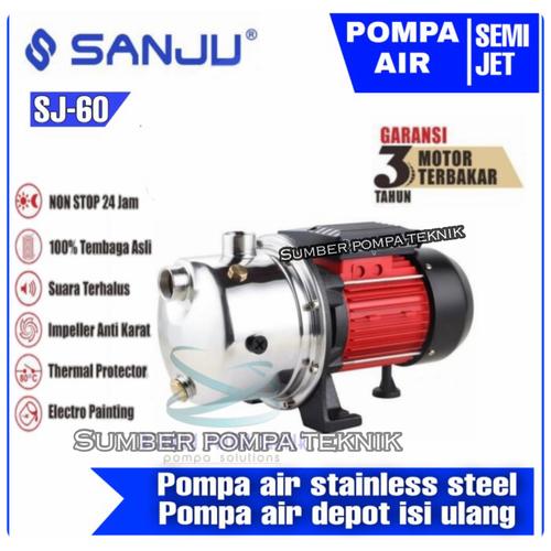 Jual Mesin Pompa Air Semi Jet / Pompa Jet Pump Stainlees Sumur Dalam ...