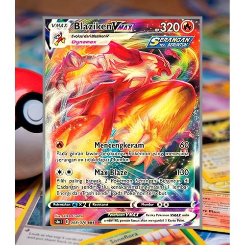 Jual Blaziken Vmax 008/070- Pokemon TCG Indonesia - Kab. Badung ...